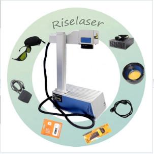 China Mini Compact Laser Engraving Marking Machine Portable Small Fiber Laser for Jewelry and Precious Metals for sale