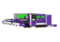 China Tube / Pipe Cnc Laser Cutting Equipment IPG Source High Position Acccuracy for sale