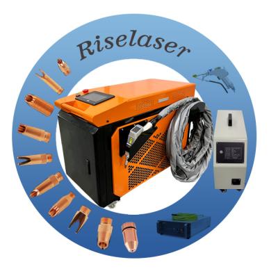 China 1500W Hand Held Metal Spot Welders 3 In 1 Laser Welding Machine With Multi Functions for sale