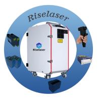 China Portable Mobile Laser Cleaner Backpack Painting Coating Graffiti Removal Machine for sale