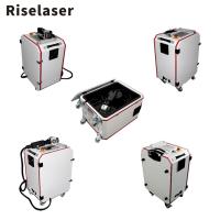 China 100W/200W Portable Laser Cleaning Machine Rust Paint Removal Laser Cleaner for sale
