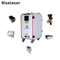 China 100W/200W Portable Laser Cleaning Machine Rust Paint Removal Laser Cleaner for sale