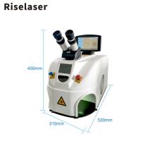 China Desktop YAG Laser Spot Welder CCD+10X Microscope Position For Silver And Gold Jewelry for sale