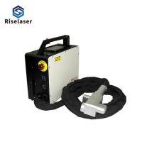 China Backpack Pulse Laser Cleaning Machine Portable Mini Laser Rust Remover 50W 100W for sale
