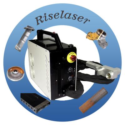 China Handheld Portable Laser Rust Removal Machine 50W 100W Pulse Backpack Laser Cleaning Machine for sale