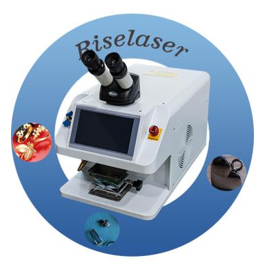China Desktop Jewelry Spot Laser Welder Mini Jewelry YAG Laser Welding Repair Machine For Gold Silver Jewelry for sale