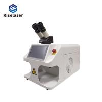 China YAG 24K Gold Spot Micro Jewelry Laser Soldering Welding Machine 60w Desktop for sale