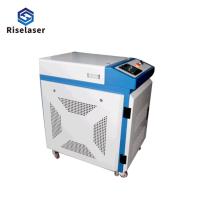 China 1000w 1500w Fiber Laser Rust Removal Cleaning Machine Large Format For Rust Paint Oil Dust for sale