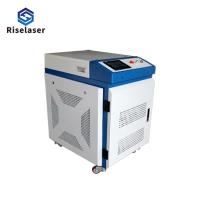 China Professional Fiber Laser Cleaning Machine Large Format High Speed Metal Laser Descaling Machine for sale