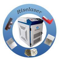 China Laser Cleaning Machine 1000w 1500w 2000w CW Fiber Laser Rust Removal Machine For Metal Cleaning for sale