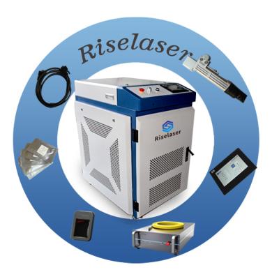 China 1000W 1500W Large Format Fiber Laser Cleaning Machine Metal Rust Removal Laser And Cleaner for sale