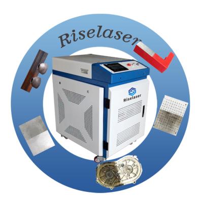 China 1000w 1500w Fiber Laser Rust Removal Cleaning Machine Large Format For Rust Paint Oil Dust for sale