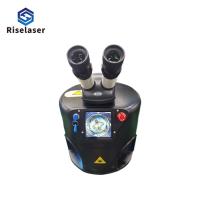 China 40W Desktop Portable Jewelry Laser Welding Machine Price For Gold Sliver Copper Metal for sale