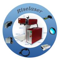 China 20W 30W 50W 70W Small Portable Fiber Laser Marking Machine Can Cola Desktop Engraving Machine for sale
