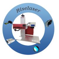 China Desktop Co2 Laser Marking Machine for Wood and Non-metal Material Min Line Width 0.012mm for sale