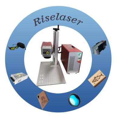 China 20W 30W 50W 70W CO2 Laser Wood Marking Machine For Wood Plastic Marking Engraving Machine for sale