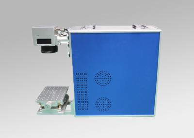 China Portable Desktop Fiber Laser Marking Machine 110 * 110mm Working Area for sale
