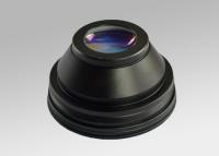 China Metal Fiber Laser Machine Parts F Theta Scan Lens Black Color For Via Hole Drilling for sale