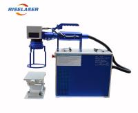 China Handheld Portable Type Mini Fiber Laser Marking Machine with Max Laser for sale