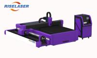 China Plate / Tube Metal Fiber Laser Cutting Machine Single Working Table Good Rigidity for sale