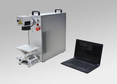 China Portable Fiber Laser Engraver Accurate Red Light Switch Fully Sealed Structure for sale