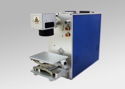 China Small Size Portable Fiber Laser Marking Machine for Metal Easy Maintenance for sale