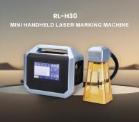 China Mini Fiber Laser Marking Engraving Machine Handheld Portable 20w 25w 50w for sale