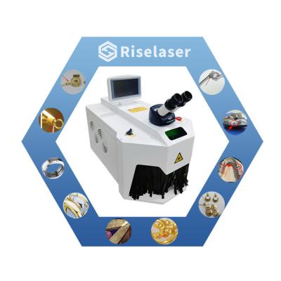 China Desktop Jewelry Laser Welding Machine For Gold 1064nm YAG Laser Korean Operating Language for sale
