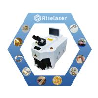 China 150w Mini One Desktop Style Jewelry Laser Welding Machine For Golden Silver Diamond for sale