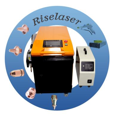 China Compact and Portable Handheld Fiber Laser Welding Machine 0.5mm Focal Spot Diameter for sale