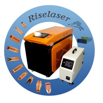 China Handheld Laser Welding Machine with Customizable Servo Motor 100*45*68cm Machine Size for sale