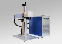 China 20w 30w Portable Fiber Laser Marking Machine For Metal / Plastic , 110*110mm Size for sale