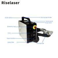 China Backpack Metal Rust Removal Laser Cleaning Machine with High Cleaning Power for sale