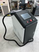 China Fiber Laser Metal Cleaning Machine 100W To Remove Metal Rust / Oil Stain for sale