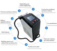 China No Vibration Laser Cleaning Equipment , 100W  Laser Rust Removal Machine for Mold for sale