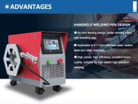 China 300W/700W/1000W/1500W Handheld Laser Welding Machine with 1080nm Wavelength and 1-300HZ Pulse Frequency for sale