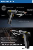 China 800w 1200w 1800w Portable Handheld Laser Welding Machine for Stainless Steel and Metal for sale