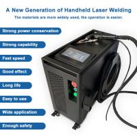 China Portable Laser Welder with 7-inch Industrial LED Touch Screen 32 Sets Preset Parameters and 48 KG Weight for sale