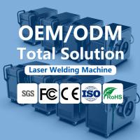 China Handheld Fiber Laser Welding Machine with 1 Year Warranty Competitive Price and Raycus MAX IPG Laser Source for sale