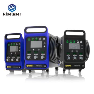 China Portable Laser Welder with 43 KG Weight 100×45×68cm Dimensions and 0.5mm Focal Spot Diameter for Precision Metal Welding for sale