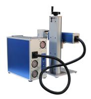 China Detached Type Fiber Laser Marking Machine Low Power For Electronic Spare Parts for sale