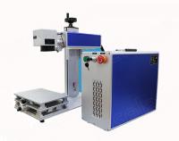 China Detached Type Fiber Laser Marking Machine Low Power For Electronic Spare Parts for sale