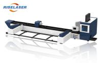 China Tube Metal Fiber Laser Cutting Machine 1500W Adjustable Speed With Automatic Feeding for sale