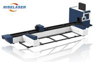 China Tube Metal Fiber Laser Cutting Machine 1500W Adjustable Speed With Automatic Feeding for sale