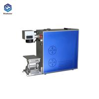 China High Precision Fiber Laser Metal Engraving Marking Machine 30w 50w CE Certificated for sale