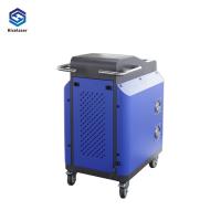 China High Efficiency Laser Cleaning Machine 100 Watt Easy Operation For Car / Ship Industry for sale