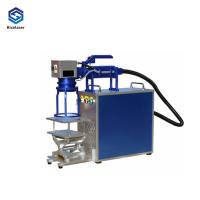 China Aluminum Fiber Laser Metal Engraving Marking Machine 20 Watt 1 Year Warranty for sale