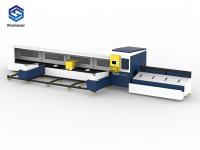 China 2000W Fiber Laser Cutting Equipment Gear / Rack Transmission For Round Tube for sale