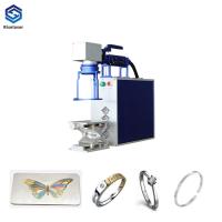 China Aluminum Portable 1064nm Metal Laser Engraving Machine for sale