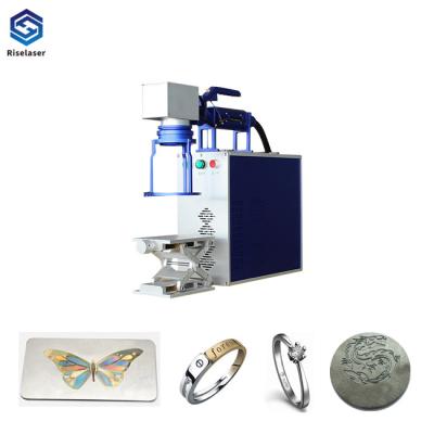 China 50W Deep Engraving Mopa Color Metal Steel 3d Fiber Laser Marking Machine for sale